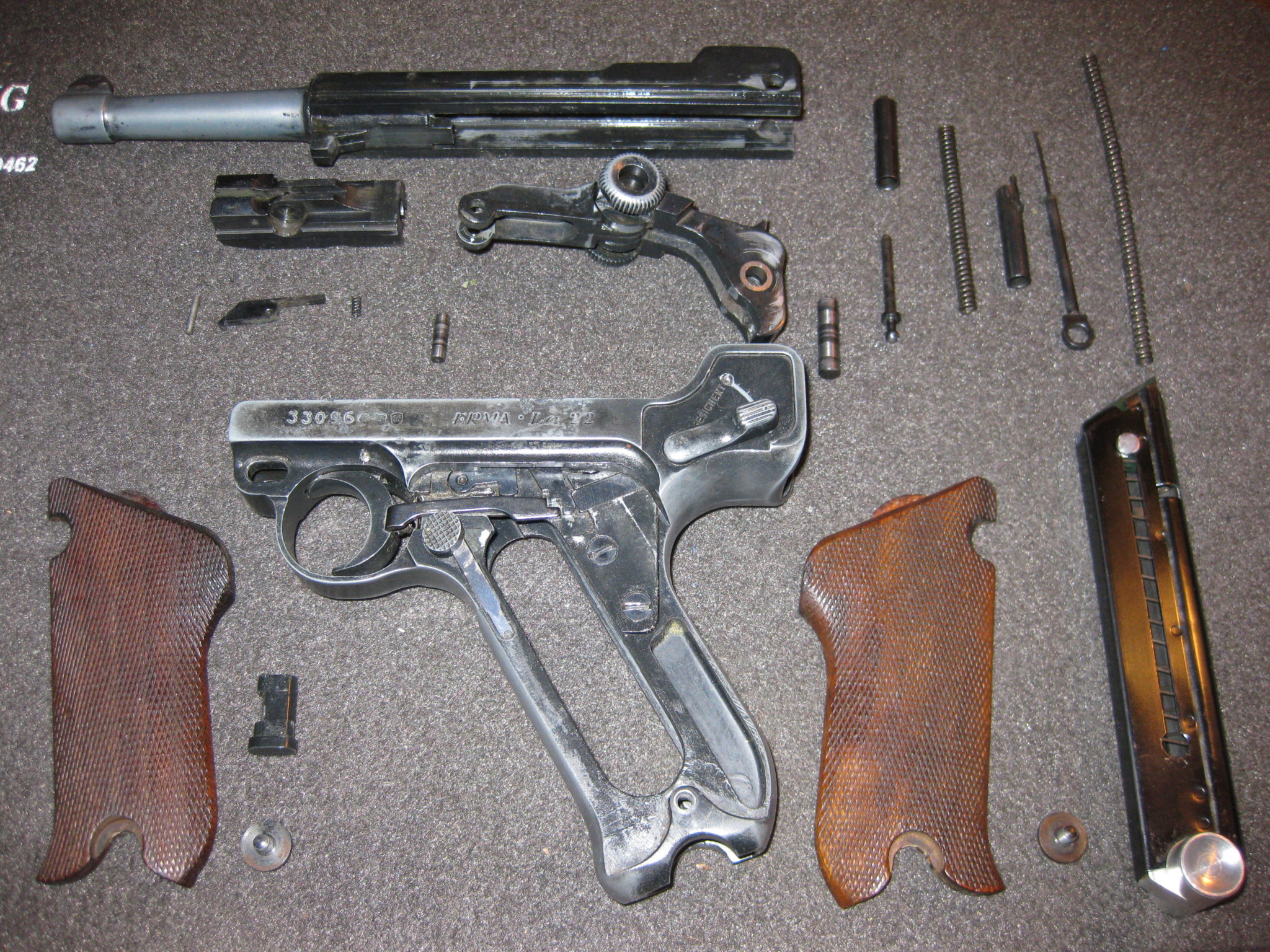 Erma .22 LA Luger Pistol