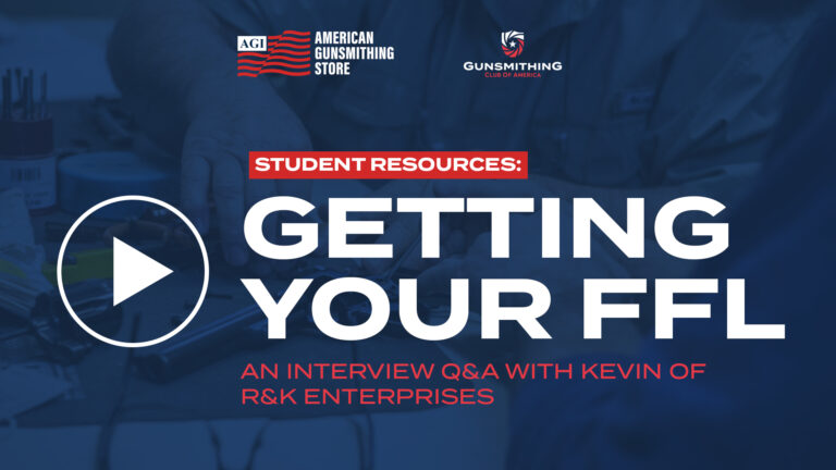 Student Video Resources - GCA - Gunsmithing Club of America